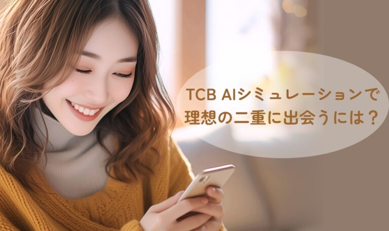 TCBのAIシミュレーターの実態は？二重シミュレーションの仕上がりイメージを編集部が徹底調査【医師監修】2025年最新版
